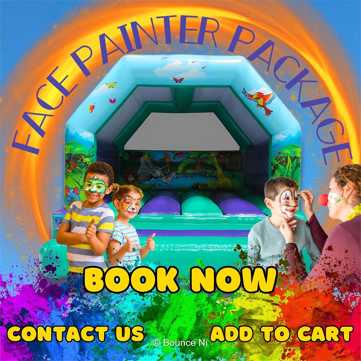 Face painters for hire